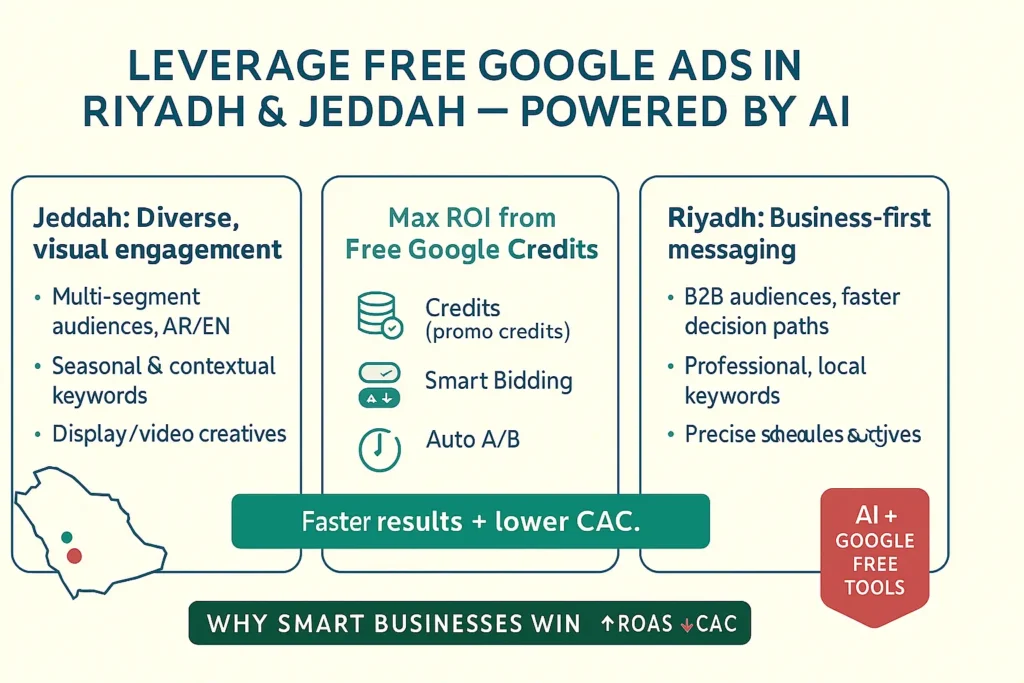 Free Google Ads with AI: Why Smart Businesses in Riyadh